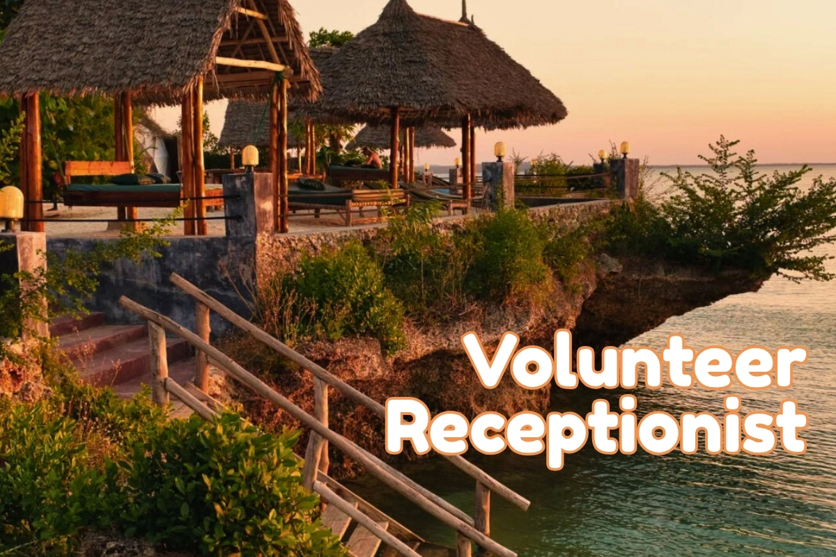 Volunteer Receptionist in Zanzibar | Paradise City Resort
